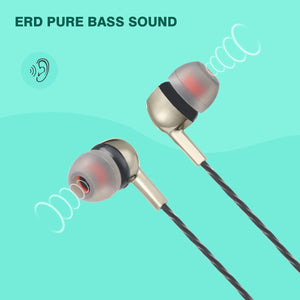 Buy ERD HF-101 AUX Cable Earphone Online | Best Price India